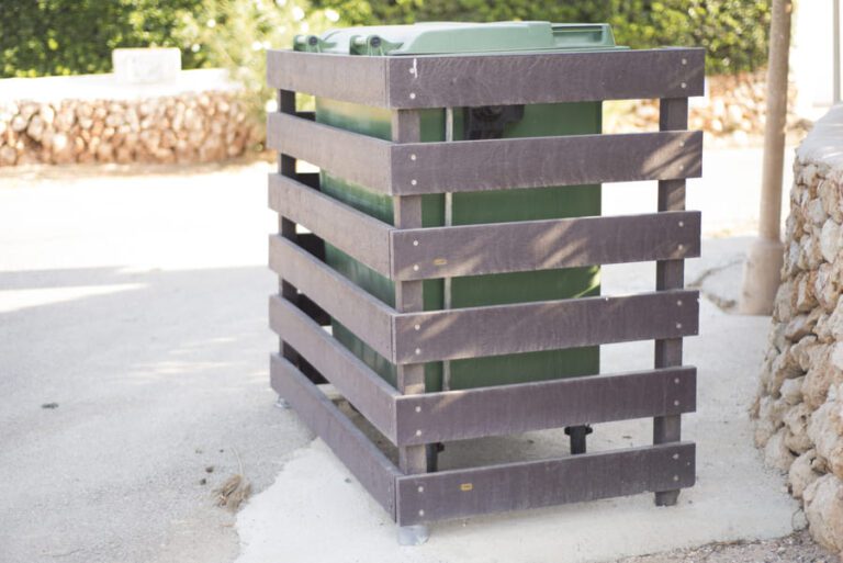 Isla Ecológica de Plástico Reciclado | Export Directe